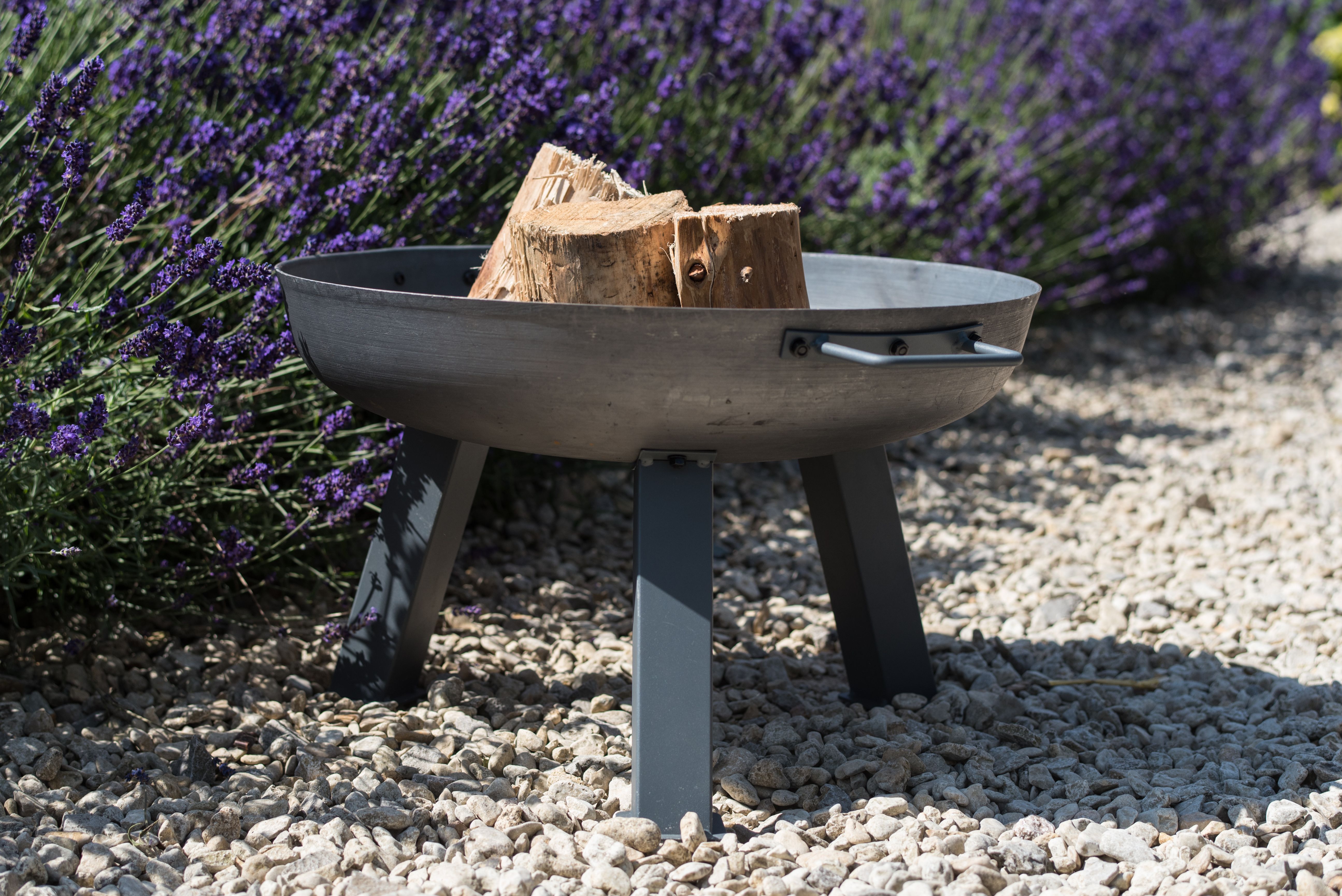 Glasto Fire Pit W/legs 55cm | Woodlodge Products