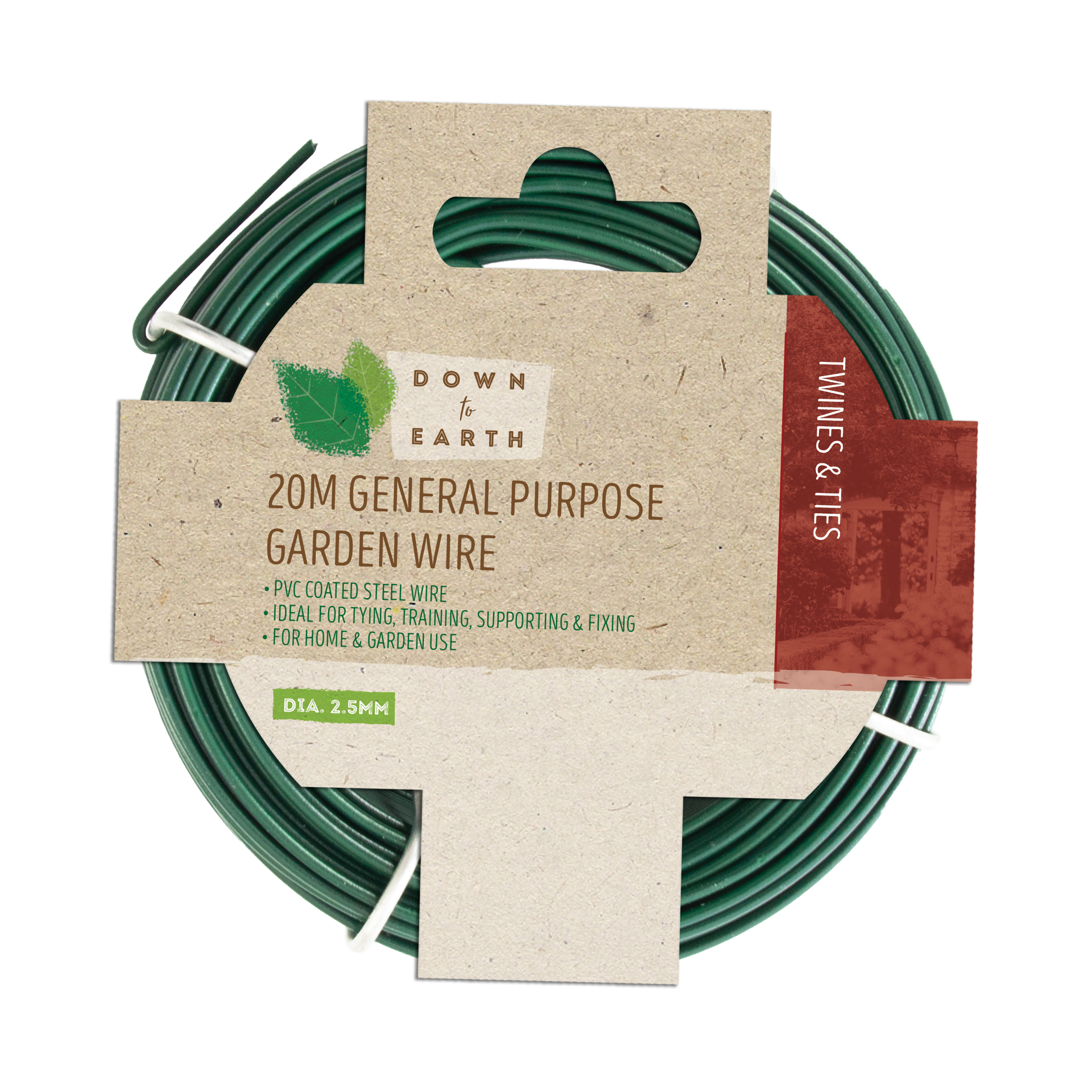20m Garden Wire 2.5mm | Woodlodge Products