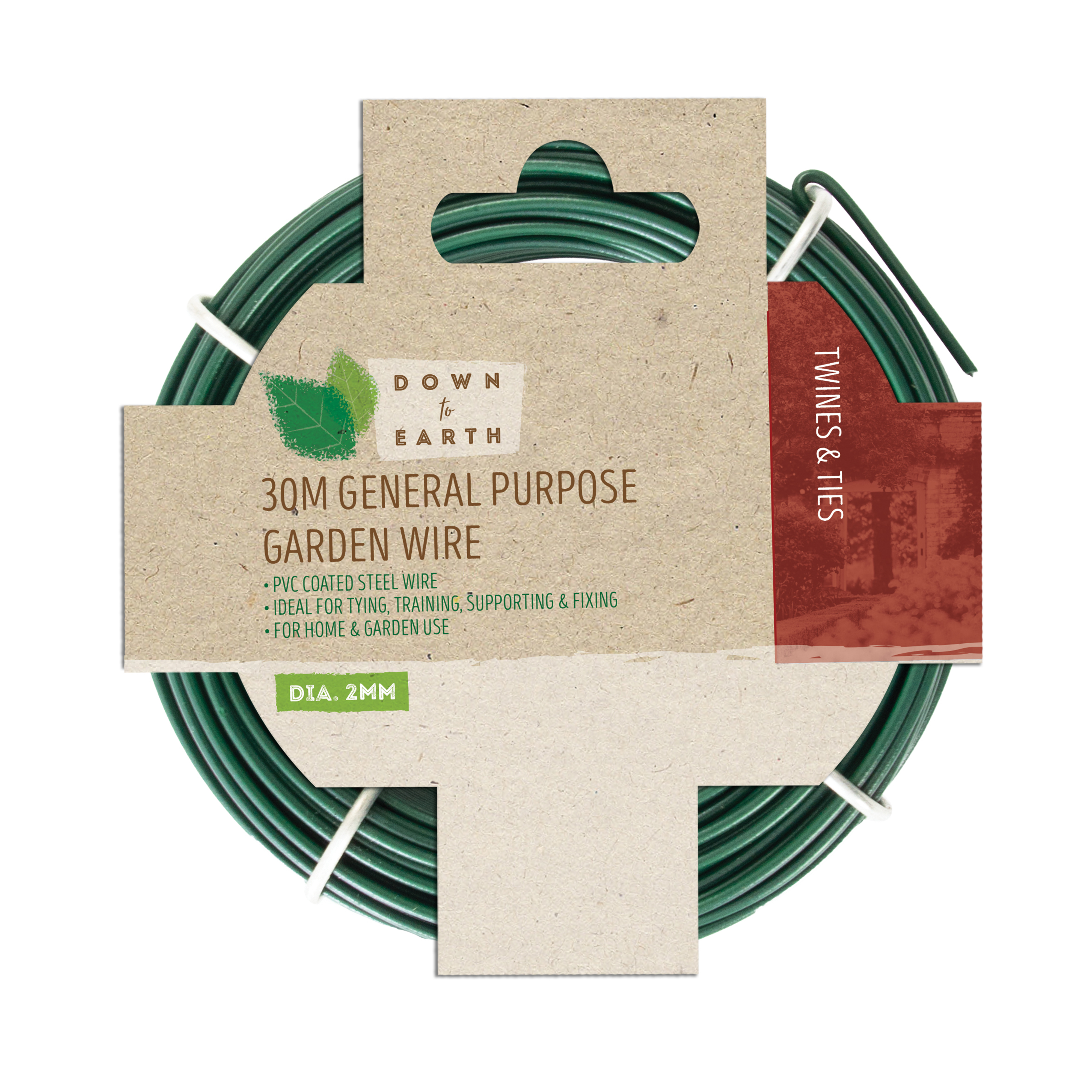 30m Garden Wire - 2mm | Woodlodge Products