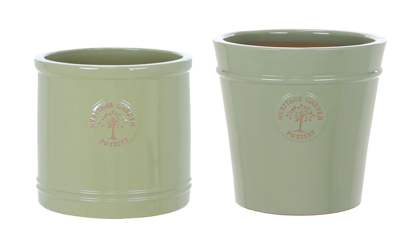 Heritage Green Pots | Woodlodge Products