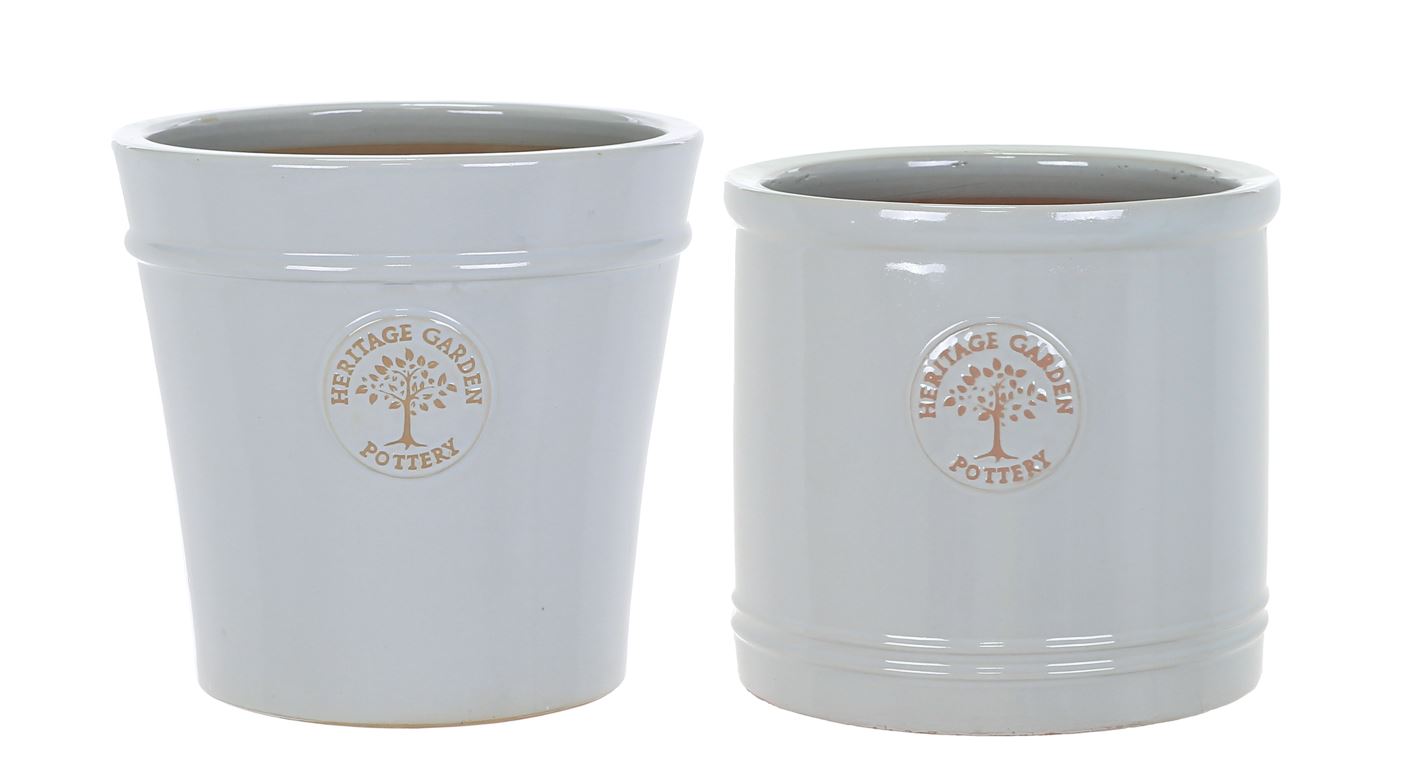 Heritage Grey Pots | Woodlodge Products