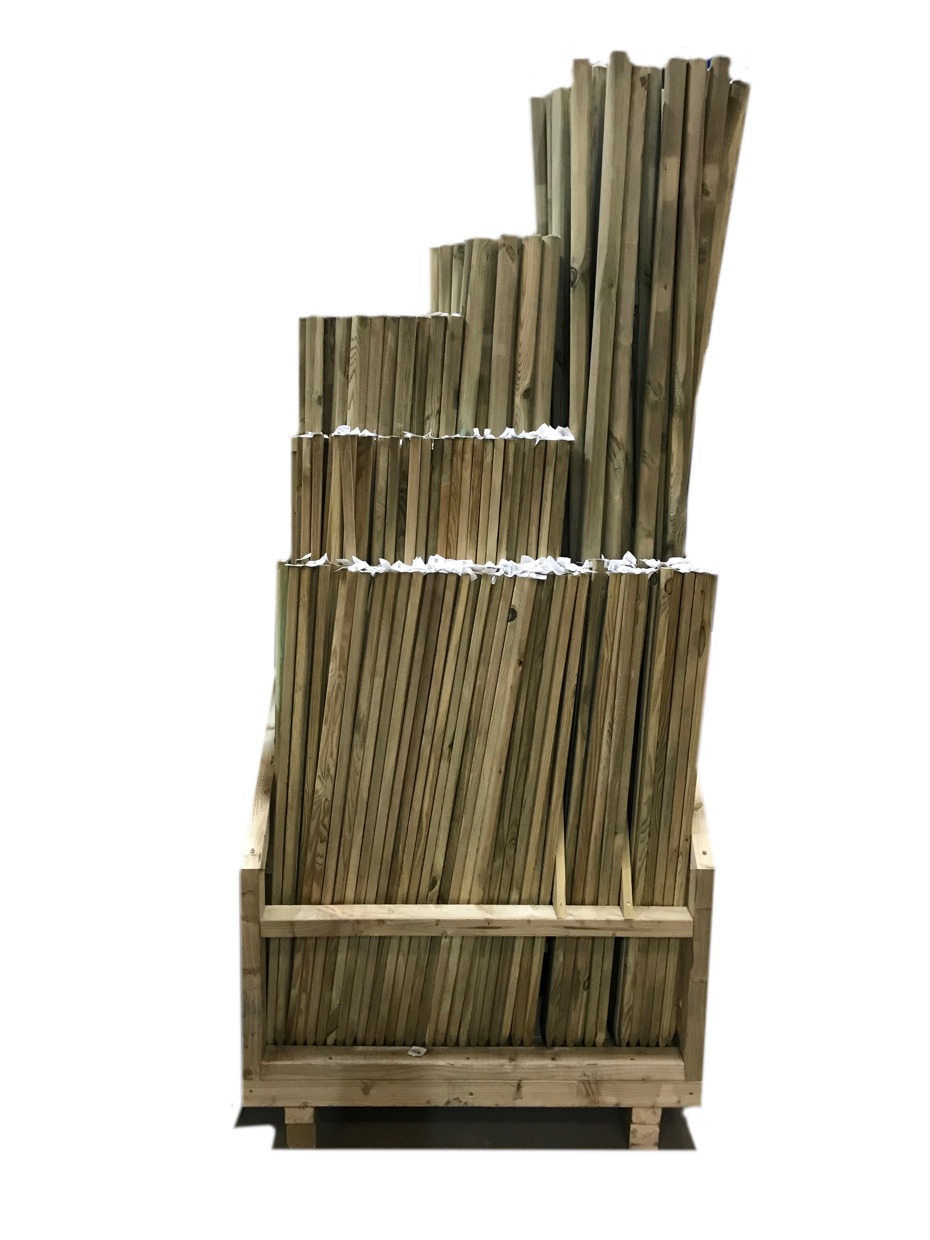 Rounded Tree Stake Collection | Woodlodge Products