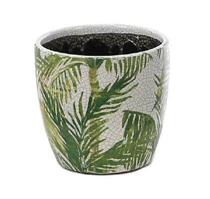 13cm Vintage Green Indoor Pot | Woodlodge Products