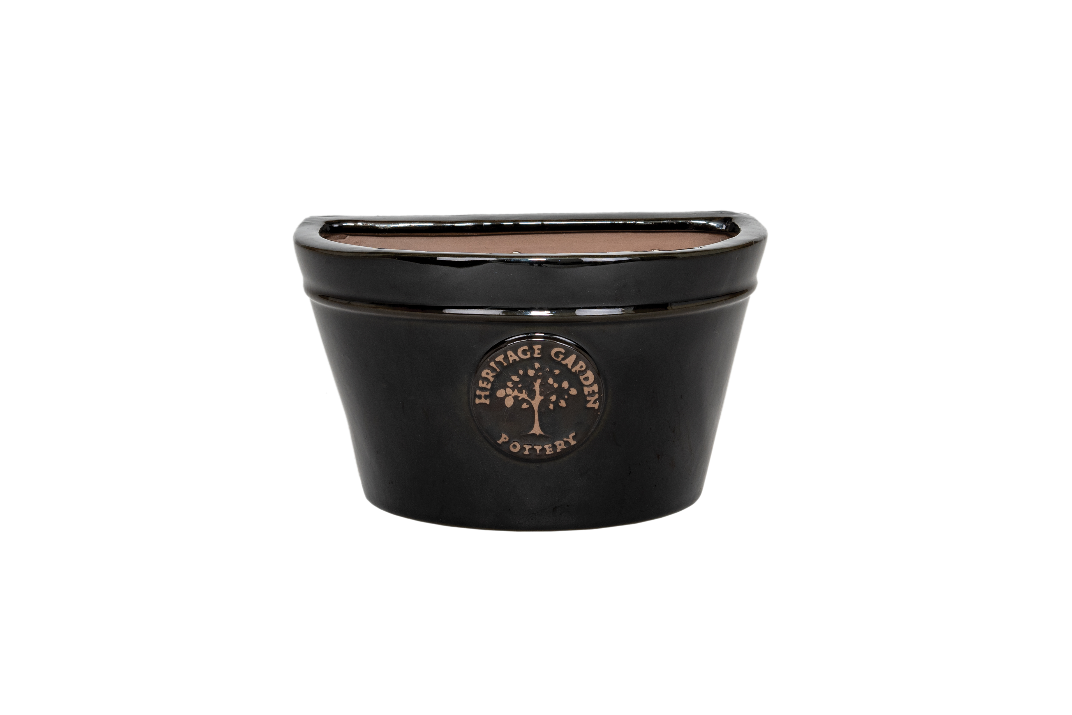 Edwardian Wall Pots Black | Woodlodge Products