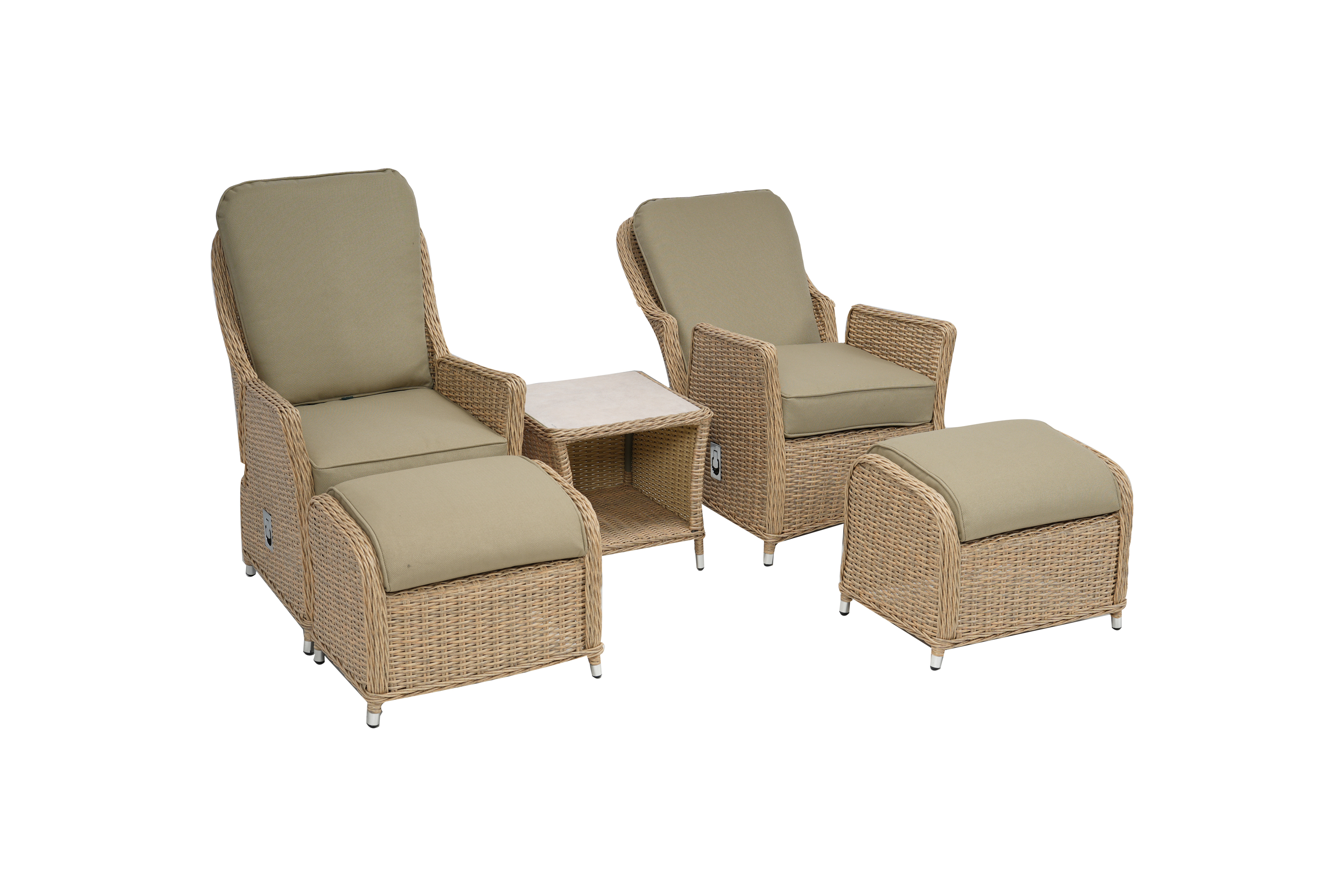 Antigua 5 Pc Lounge Set Bol | Woodlodge Products
